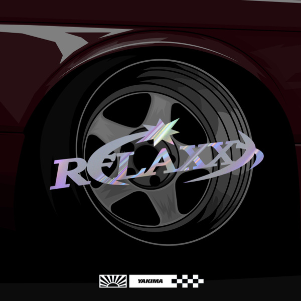Relax - JDM Голографическая наклейка на автомобиль Аниме - купить по ...