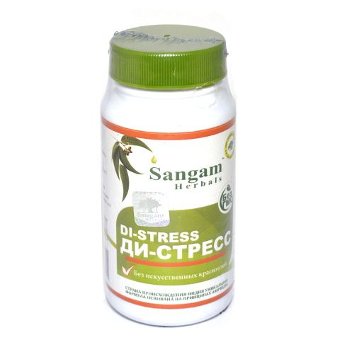 Ди-Стресс Sangam Herbals (60 таблеток) - купить с доставкой по выгодным ...