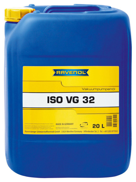 Вакуумное масло RAVENOL Vakuumpumpenol ISO VG 32 (20л) купить c доставкой на OZON по низкой цене ...