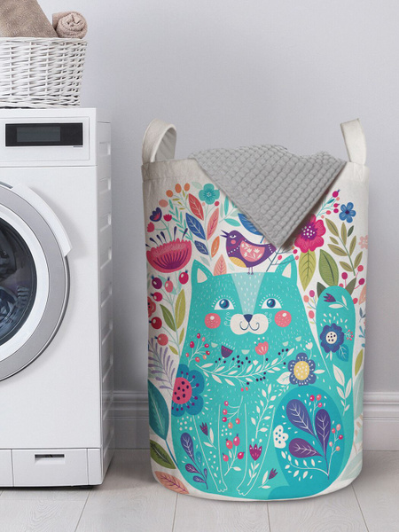 Корзина для белья JoyArty "Gaba", Полиэстер, Войлок купить по выгодной цене в интернет-магазине ...