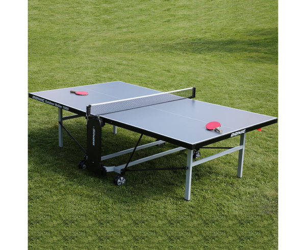Теннисный стол DONIC OUTDOOR ROLLER 1000 GREY,для дома, для улицы ...