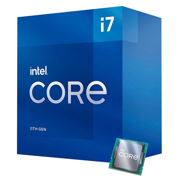 Процессор Intel BX8070811700K Core i7 11-го поколения, BOX (без кулера ...
