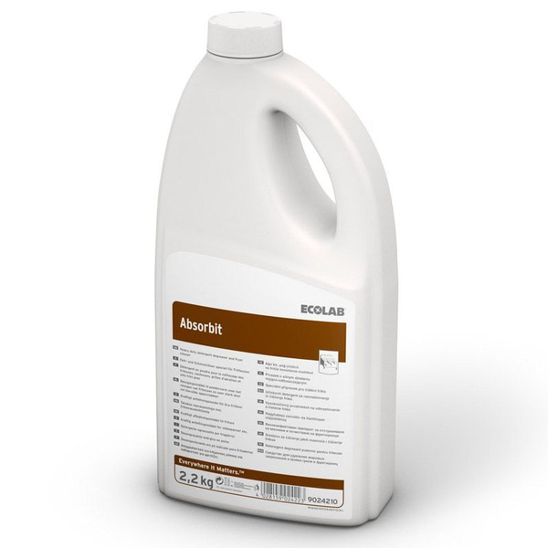 Моющее средство для удаления жира и мойки фритюрниц и гриля, Absorbit ...