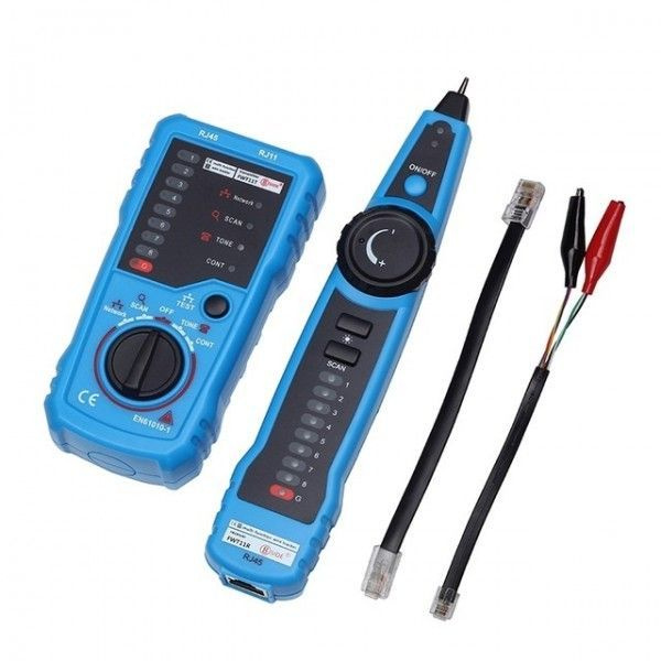 Кабельный LAN тестер сетевого кабеля RJ45/RJ11, трассоискатель, тестер ...