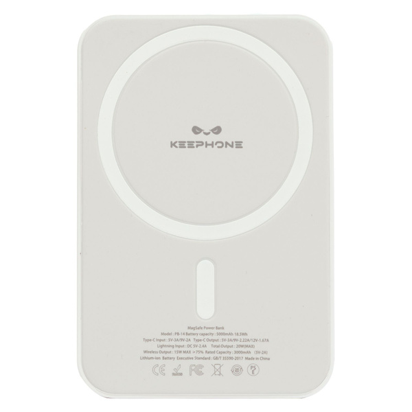 Внешний аккумулятор (Power Bank) Keephone Silicone Power Boost MagSafe ...