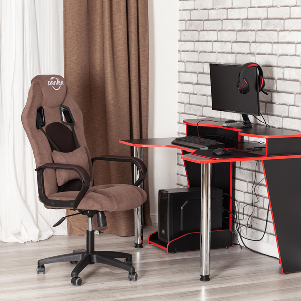 Игровое компьютерное кресло Tetchair DRIVER - купить по выгодным ценам в интернет-магазине OZON ...