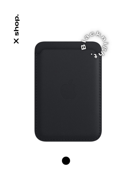 Кожаный чехол-бумажник MagSafe для карт и визиток кардхолдер Leather ...