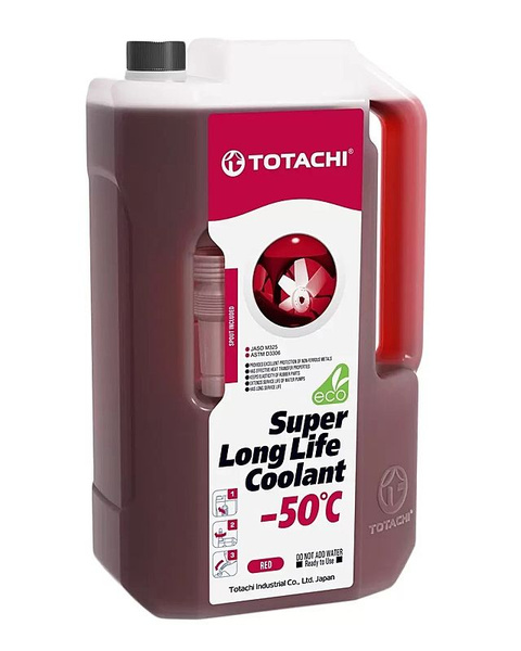Антифриз TOTACHI Super Long Life Coolant Red -50°C 5 л купить по ...