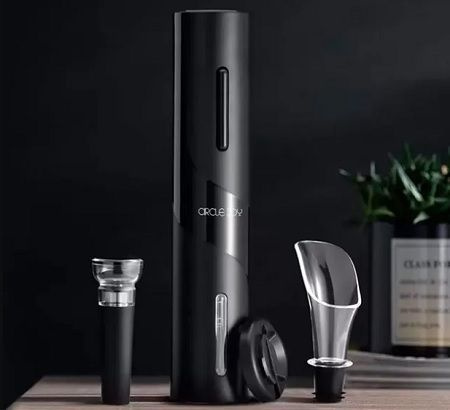 Винный набор Circle Joy Black Samurai Wine Set 4 in 1 (CJ-TZ07) купить на OZON по низкой цене ...