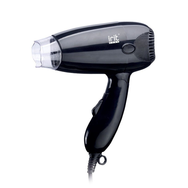 Фен для волос IRIT IR-3142, черный - купить по выгодным ценам в интернет-магазине OZON (921296200)