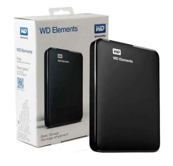 1 ТБ Внешний жесткий диск WD elements (WD elements), черный - купить с ...