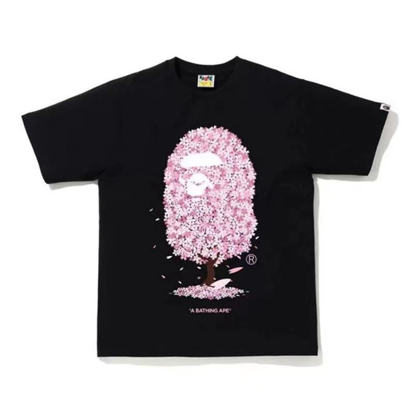 Футболка BAPE, размер 50, цвет черный, темно-коричневый - купить по ...
