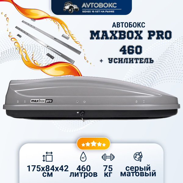 Багажный бокс MaxBox Pro._с усилителем_147296 - купить по доступным ...