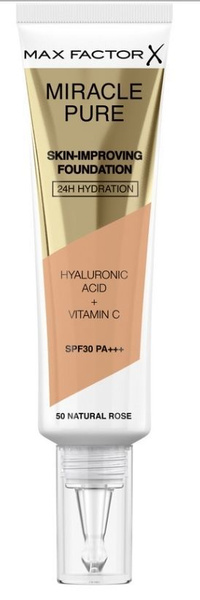 MAX FACTOR Тональный крем Miracle Pure, № 50 натуральный розовый ...