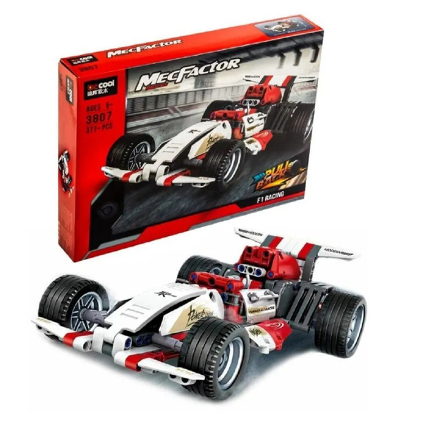 Конструктор Technic Decool "Гоночная машина Формула F1" 3807 с инерционным механизмом для детей ...