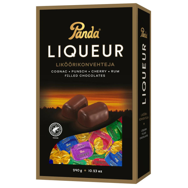 Конфеты ликер Panda Liqueur ассорти 290 г (Из Финляндии) - купить с ...