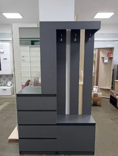 Комплект прихожей МИФ Прихожая Челси графит - купить по выгодной цене в ...