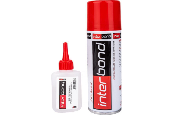 Клей Interbond Клей универсальный двухкомпонентный Interbond 100g+400 ...