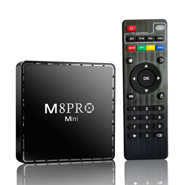M8PRO Mini Android Игровая приставка Телевизионная коробка Сетевой проигрыватель 4K TV Box ...