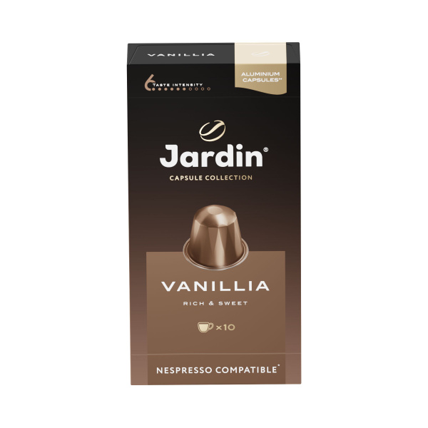 Кофе в капсулах Jardin Vanilla, для системы Nespresso(10шт.) / капсулы ...