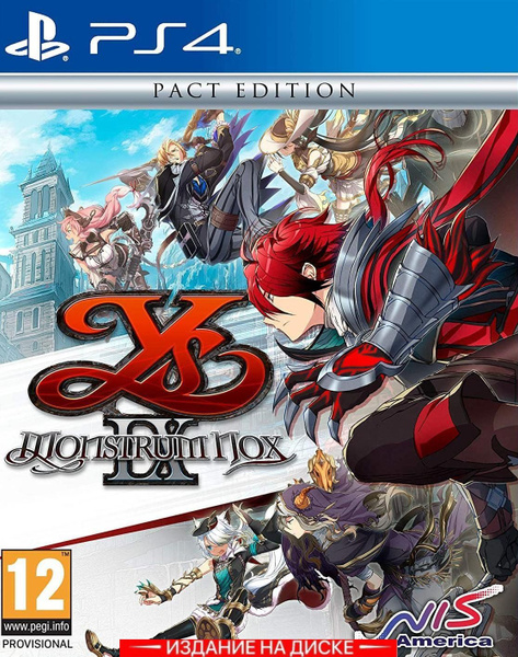 Игра Ys IX Monstrum Nox - Pact Edition (PlayStation 4, Английская версия) купить по низкой цене ...