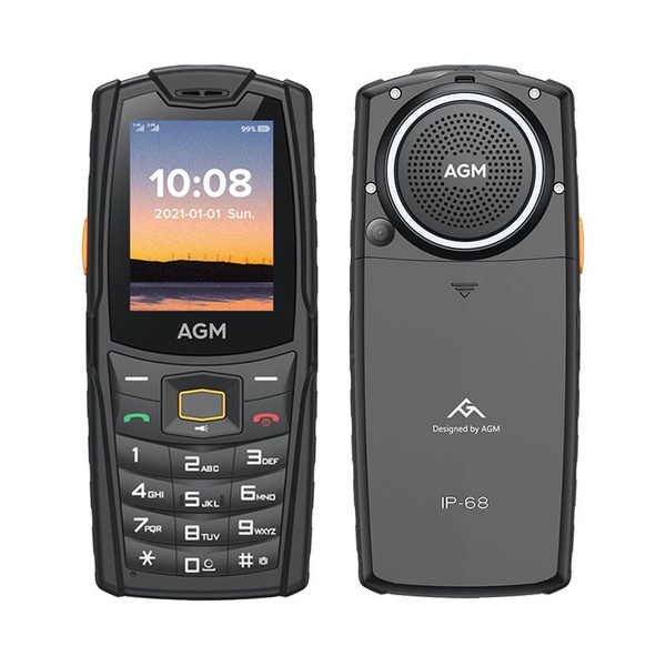 AGM Мобильный телефон AGM M6 RU Version, черный купить на OZON по ...