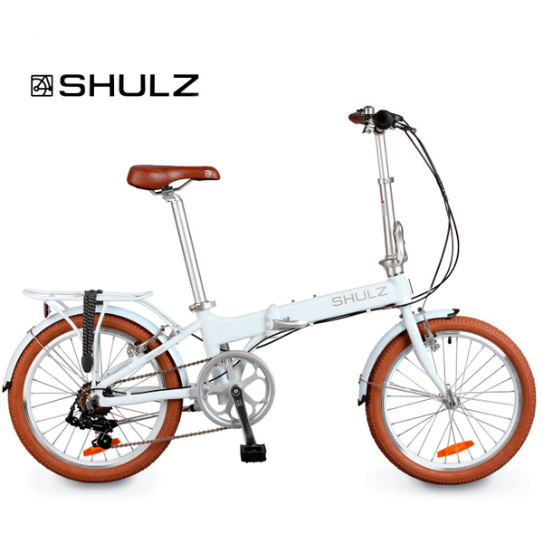 Складной велосипед Shulz Easy белый - купить по выгодной цене в интернет-магазине OZON (388258251)