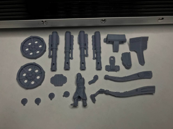 Heavy Quad Launcher Battery / Миниатюры для Warhammer 40000 - купить с ...