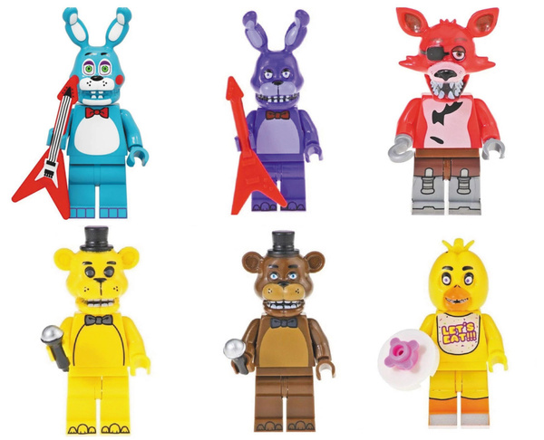 Набор фигурок совместимых с Лего ФНАФ 5 ночей с Фредди (FNAF) - купить ...