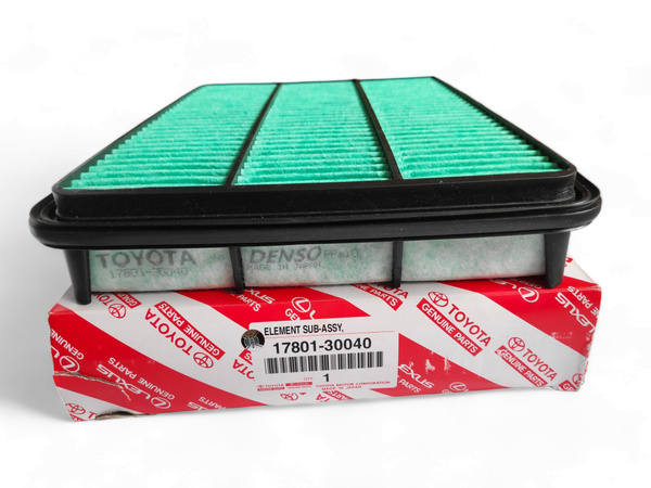 Характеристики Фильтр воздушный Toyota 1780130040 для Land Cruiser ...