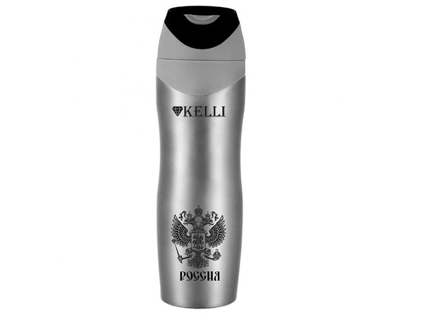 Термокружка Kelli KL-0970 450ml - купить с доставкой по выгодным ценам в интернет-магазине OZON ...