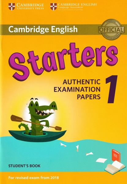 Cambridge English. Starters 1. Student's Book for Revised Exam from ...