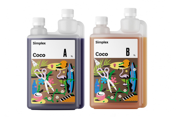 Комплект удобрений Simplex Coco A+B 1 л. - купить с доставкой по выгодным ценам в интернет ...