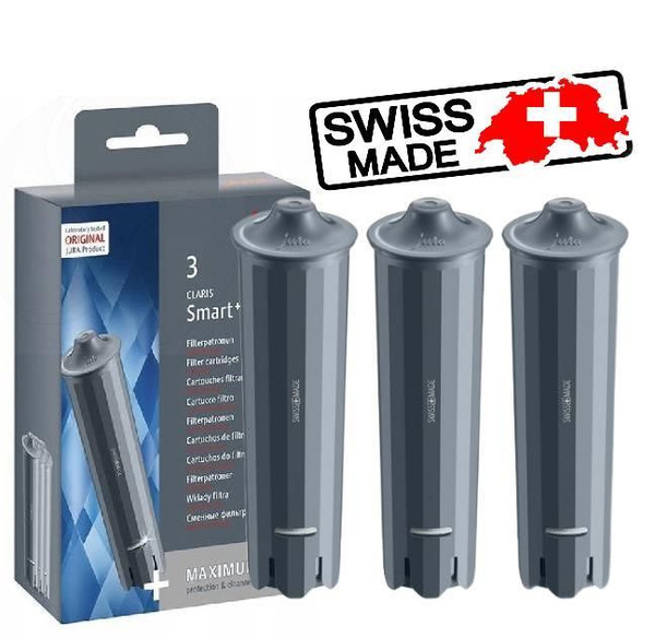 Фильтр для кофемашин Jura Claris Smart+ 24233, 3 шт. в уп. (24232 ...