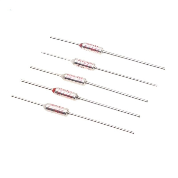 100 шт. TF Термопредохранитель RY 10A 15A 250V Температура 65C 70C 75C ...