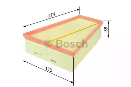Bosch Фильтр воздушный арт. F 026 400 343, 1 шт. купить на OZON по ...
