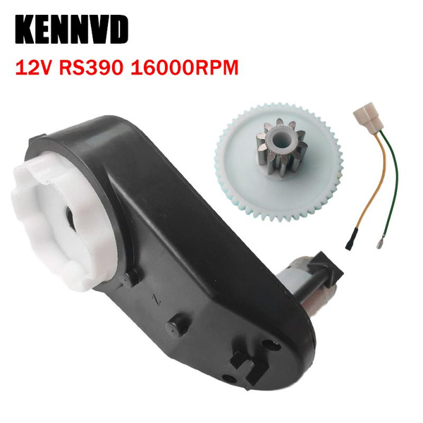 12V 390 16 000 оборотов редуктора двигателя для детских электромобилей ...