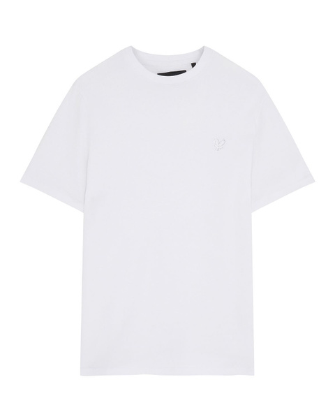 Футболка Lyle & Scott, размер 48, цвет белый, 100% хлопок - купить по ...