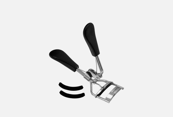 Щипчики для завивки ресниц / BASICARE, ERGONOMIC EYELASH CURLER / 1мл ...