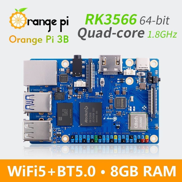 Orange Pi 3B 8GB / микрокомпьютер орандж пай 3б 8гб - купить с ...