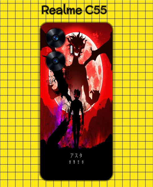 Чехол для Realme C55/Чехол для Реалми Ц55 с Принтом - купить с ...