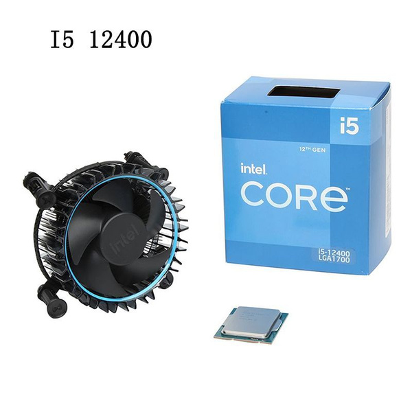 Процессор Intel core i512400 Core i5 12-го поколения, BOX (с кулером ...