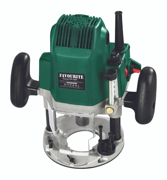 Фрезер по дереву электрический FAVOURITE FER 2400E - 2400 Вт/ цанга 12 ...