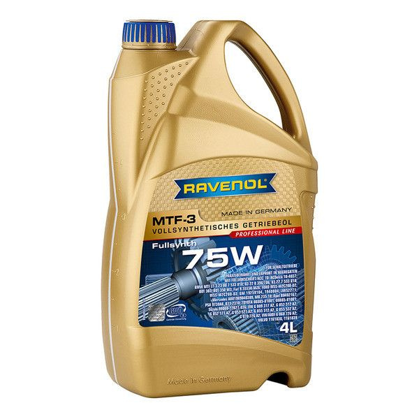 Масло трансмиссионное RAVENOL MTF-3 75W син. 4л - купить по выгодной ...