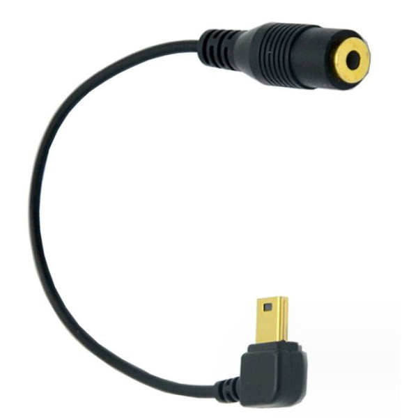 Кабель MyDigitals Адаптер переходник с разъема mini USB на mini Jack 3. ...