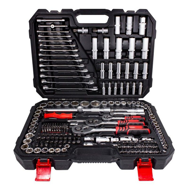 Набор инструментов ForceKraft 216 предметов 1/4''3/8''1/2'' - купить по ...