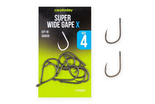 Крючки карповые Carptoday Monkey Hook Размер №4 - купить с доставкой по выгодным ценам в ...