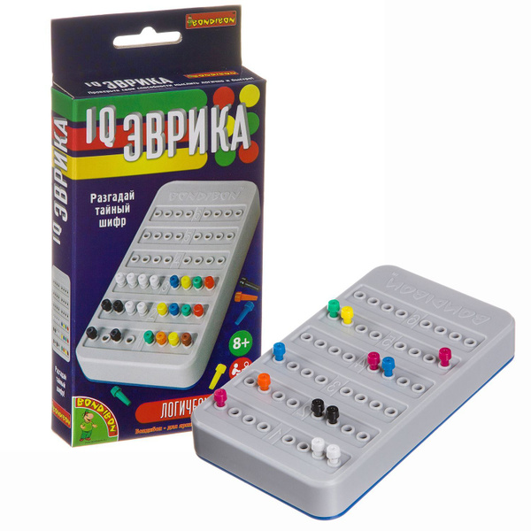 Настольная логическая игра IQ ЭВРИКА Bondibon, развивающая умная игра в ...
