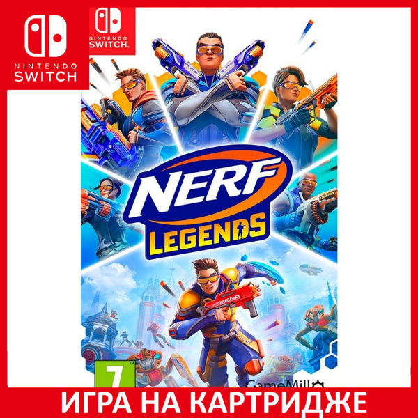 Игра NERF Legends Легенды Нерфа (Nintendo Switch, Английская версия ...