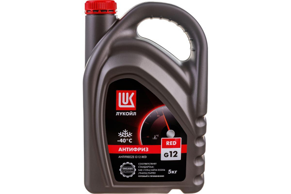 Антифриз ЛУКОЙЛ (LUKOIL) G12 RED, Готовый раствор купить по выгодной цене в интернет-магазине ...